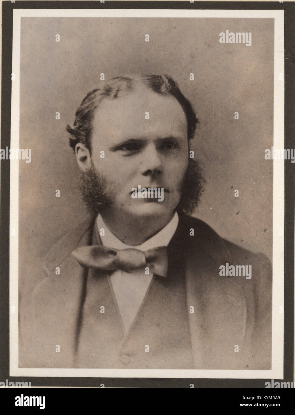 A historical portrait of Clarence John Blake (1843-1919), a prominent ...