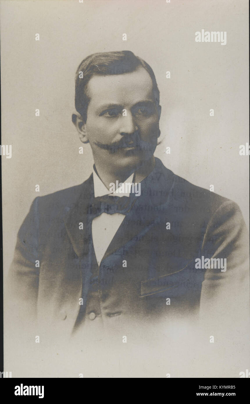 A historical portrait of Paul Drude, a prominent physicist from the ...