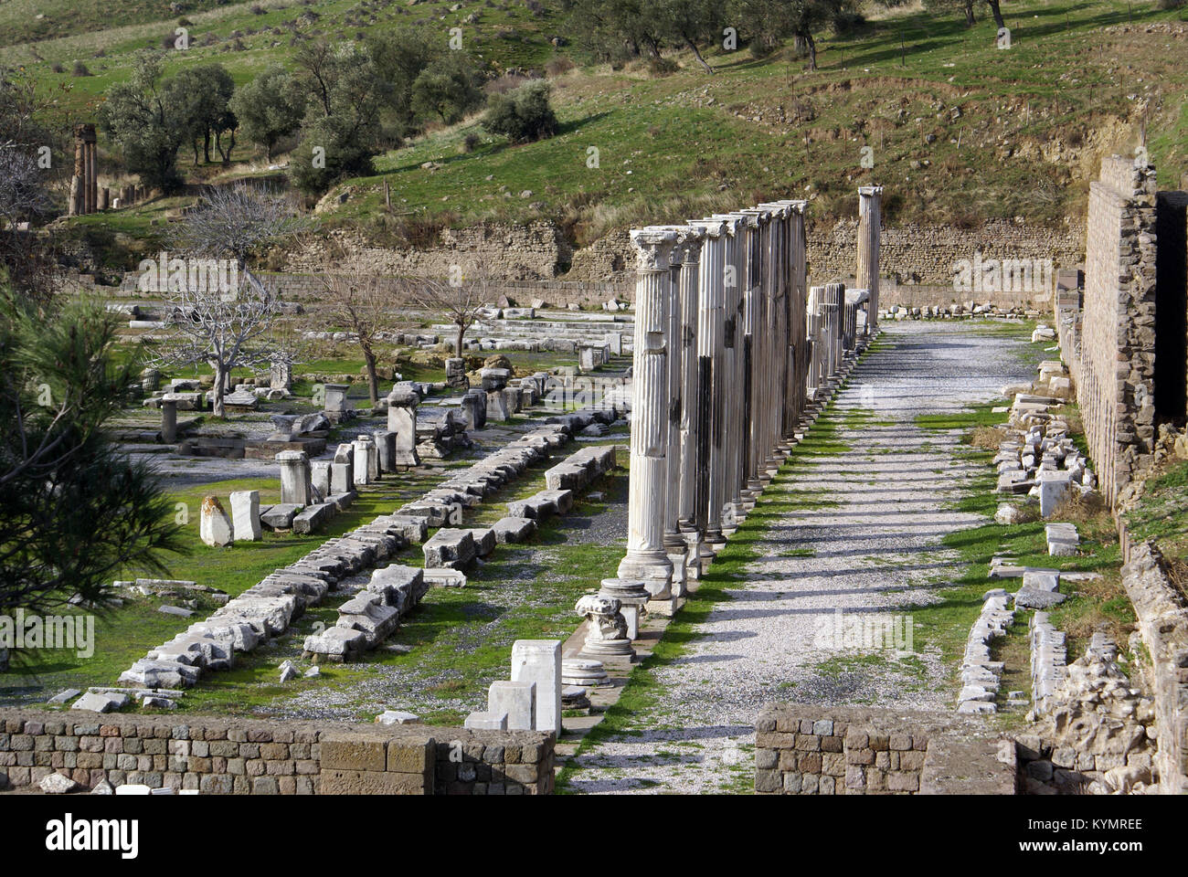 Ruins temple asklepios hi-res stock photography and images - Alamy