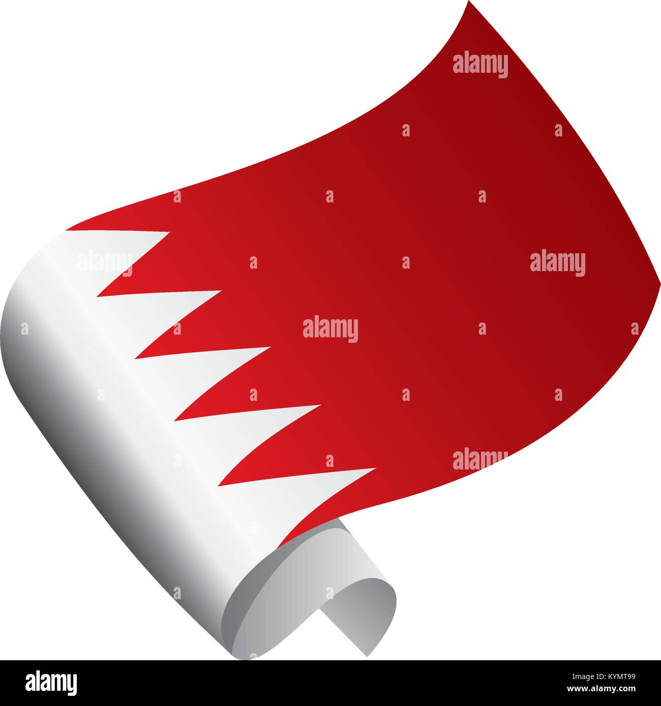 Bahrain flag, vector illustration Stock Vector Image & Art - Alamy