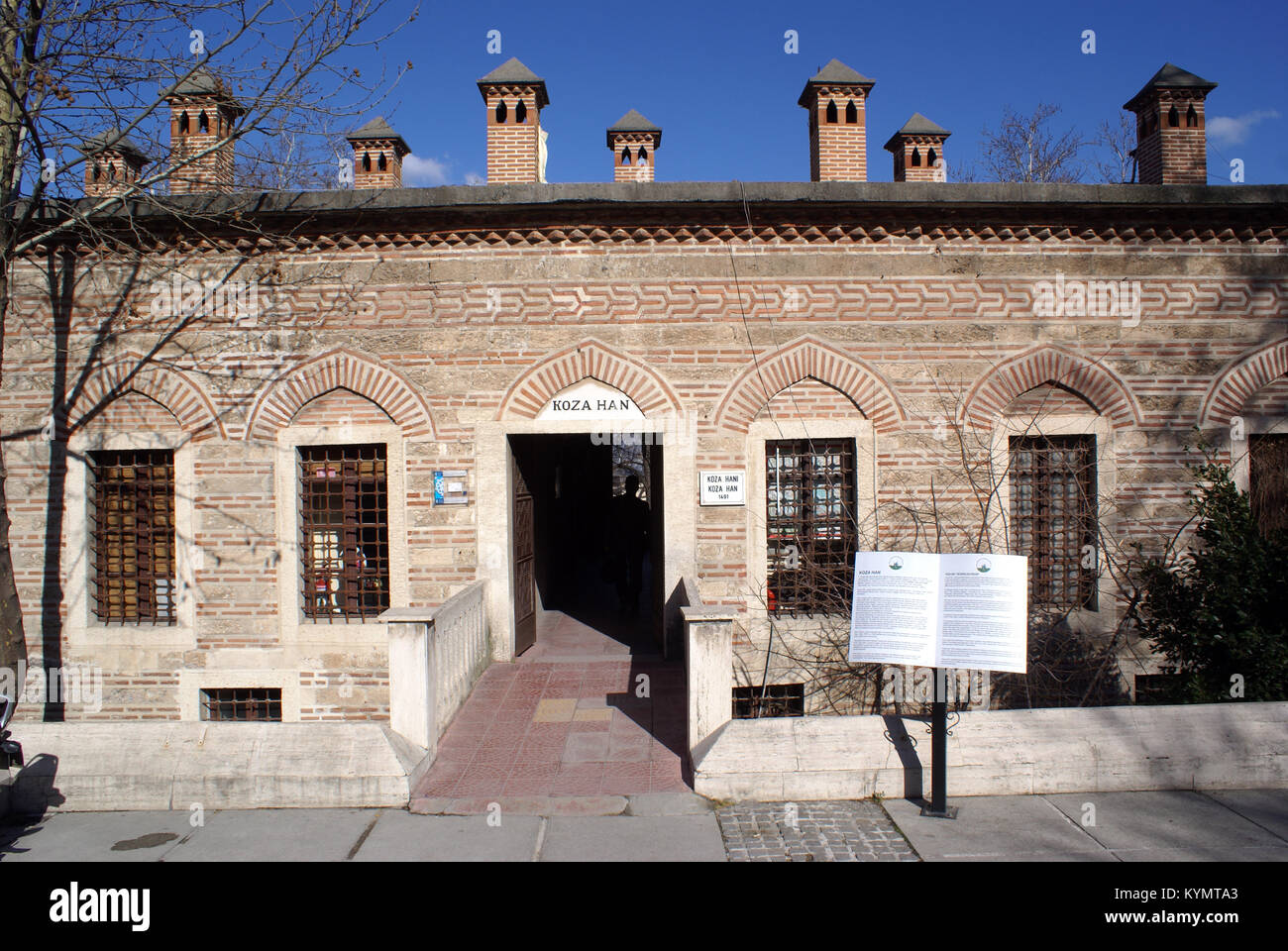 Old traditional han in Bursa, Turkey Stock Photo - Alamy