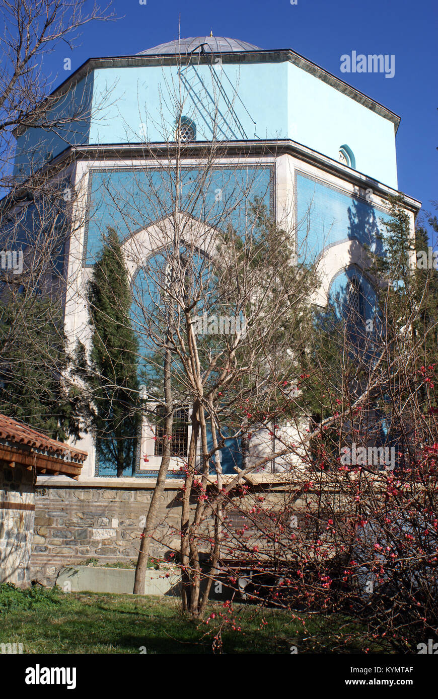 Yeshil Turbe grave in Bursa, Turkey Stock Photo - Alamy