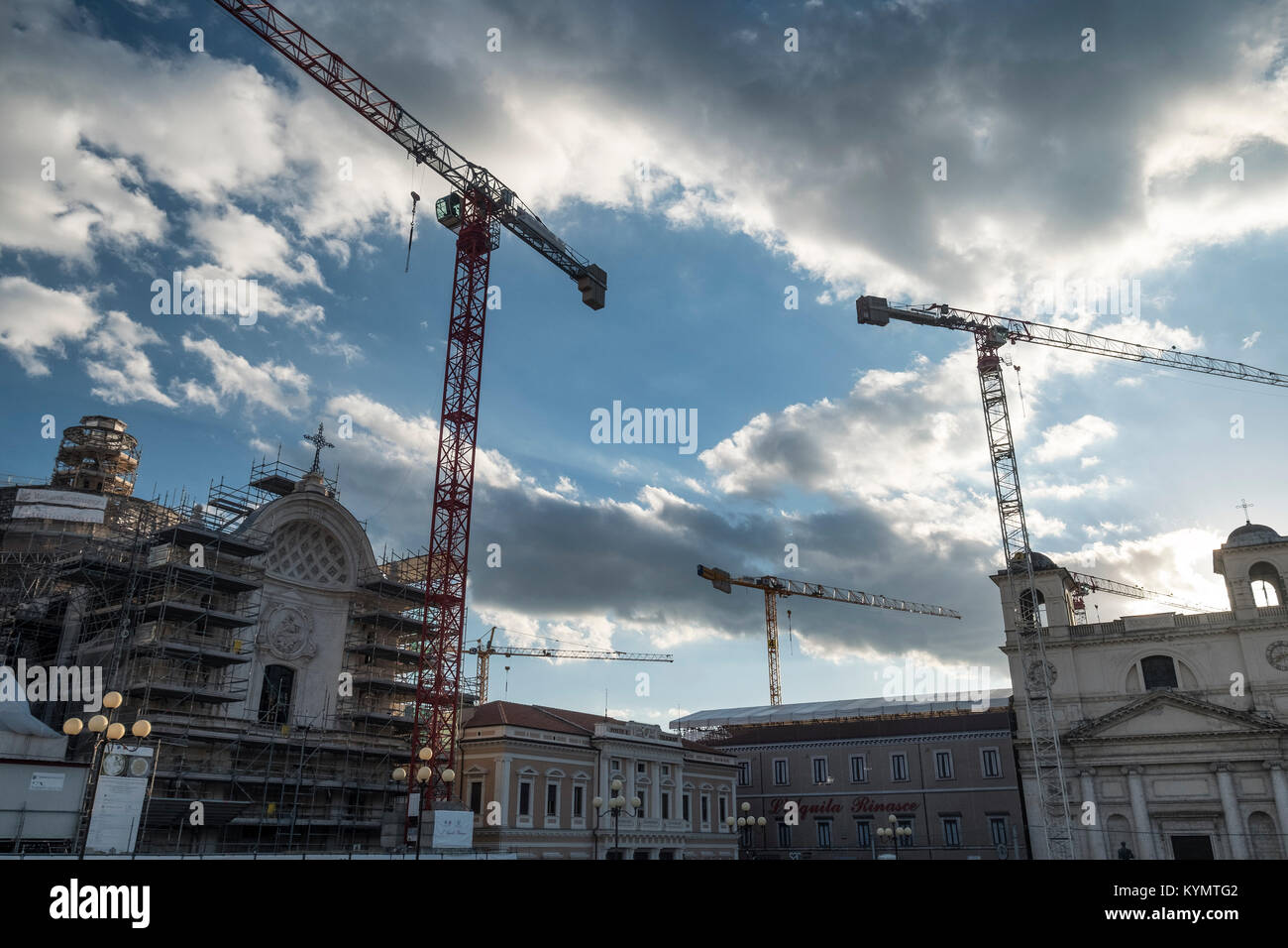 L'Aquila (Abruzzi, Italy): Reconstruction of the city after the ...