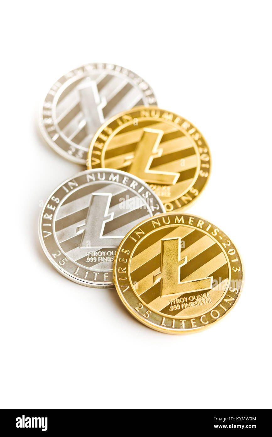 Cryptocurrency concept litecoin hi-res stock photography and images - Alamy