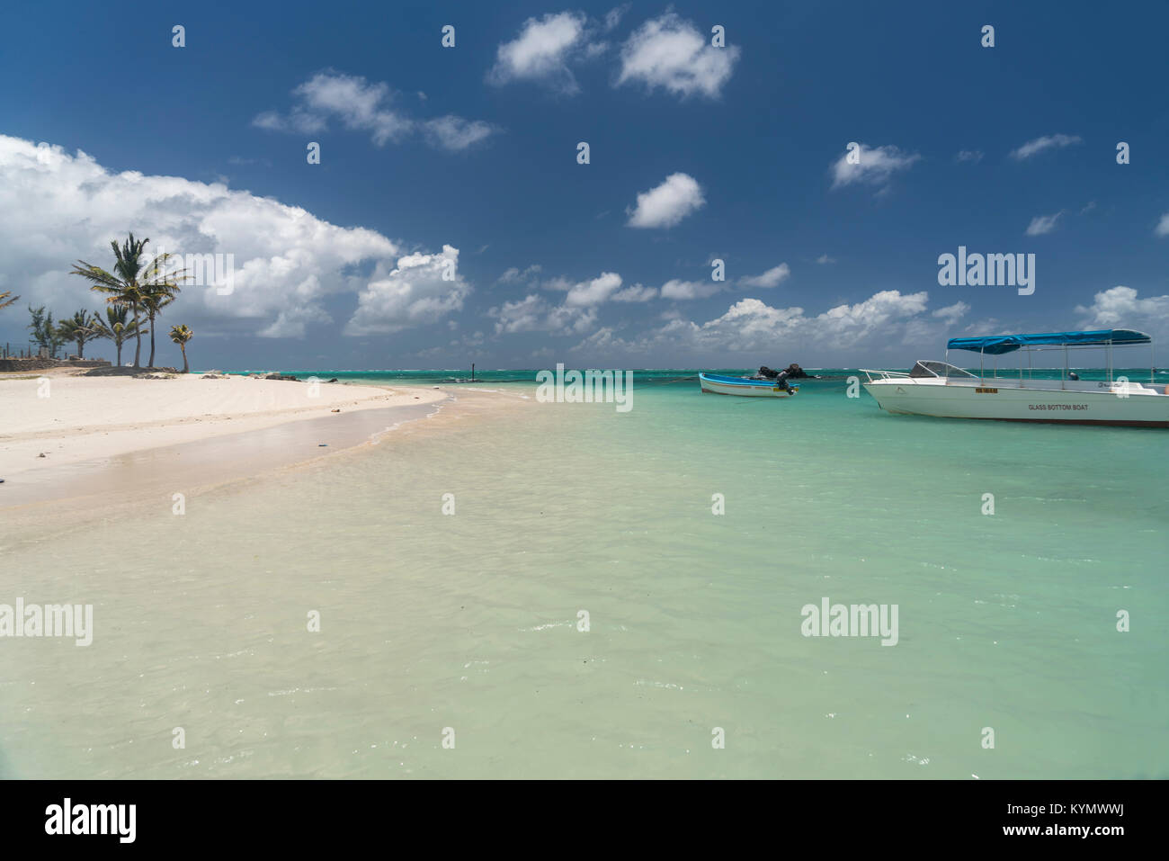 Mourouk Beach, Port Sud-Est, Insel Rodrigues, Mauritius, Afrika ...