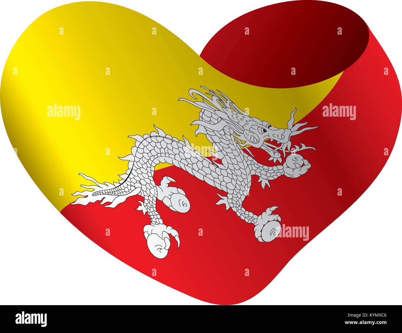 Bhutan flag, vector illustration Stock Vector Image & Art - Alamy