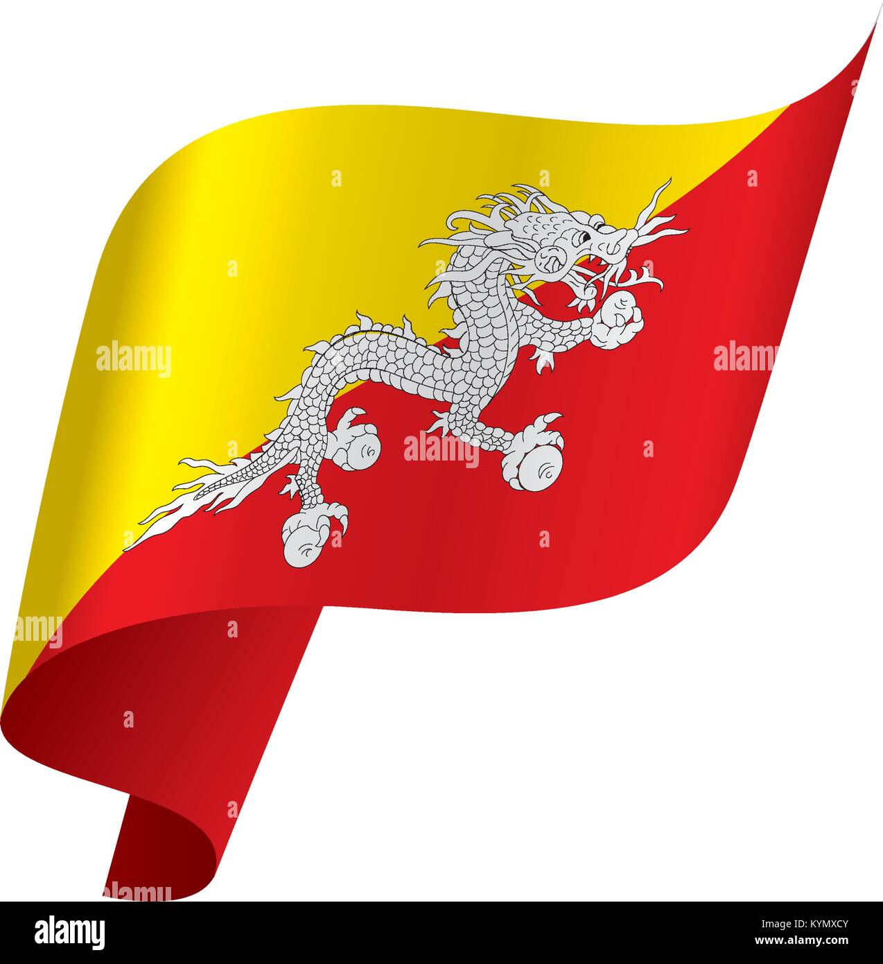 Bhutan flag, vector illustration Stock Vector Image & Art - Alamy