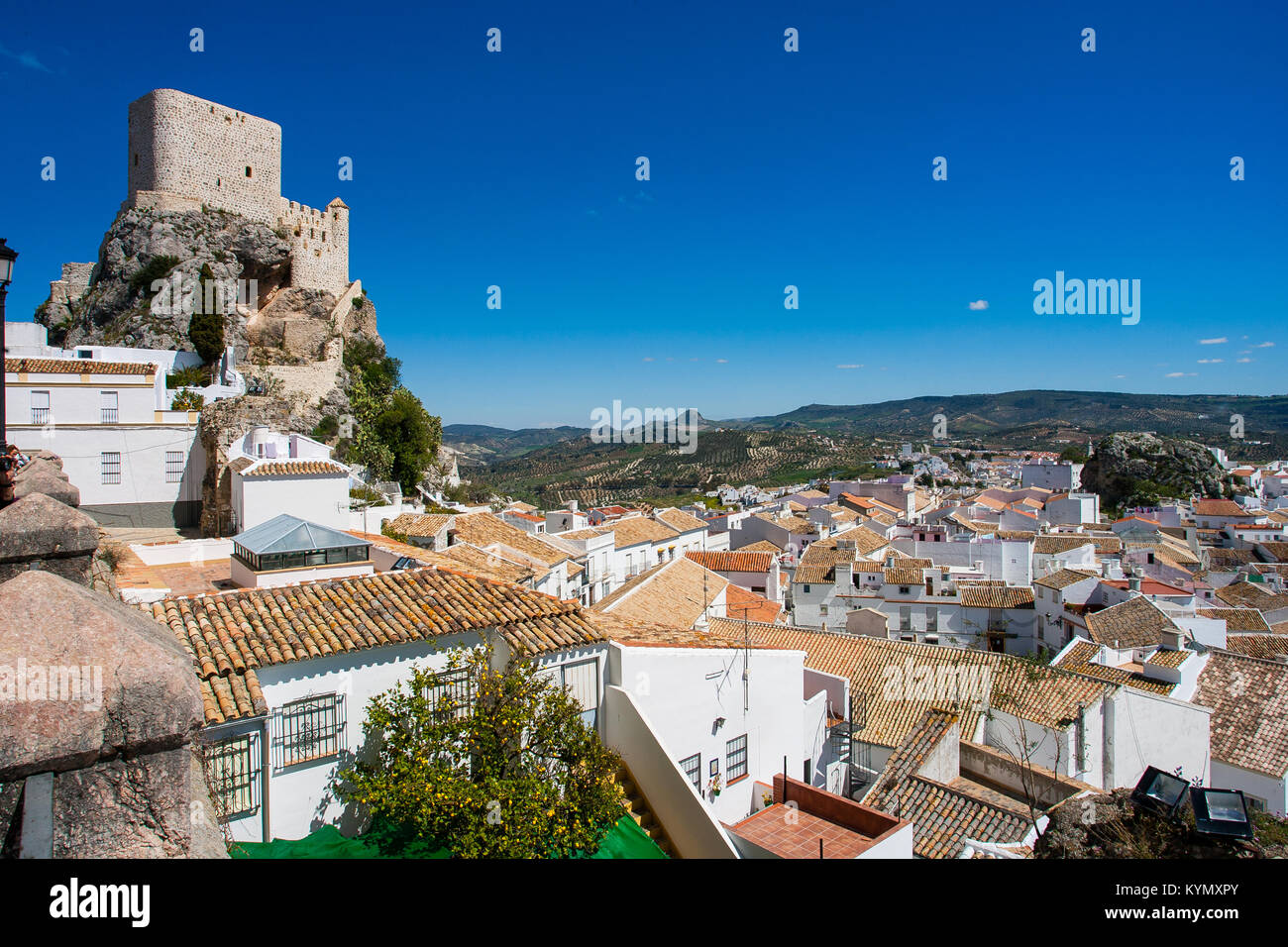 Olvera is a white village (pueblo blanco) in Sierra de Grazalema, Cadiz ...