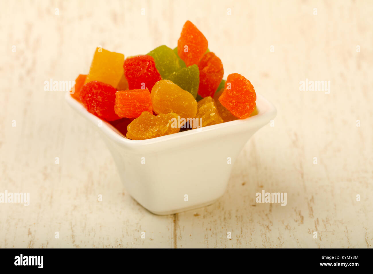 Dry colored pineapple Stock Photo - Alamy