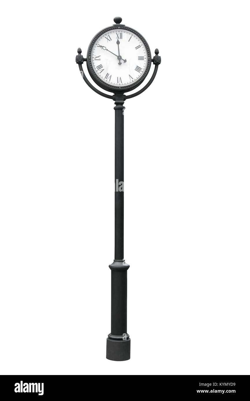 Town clock Cut Out Stock Images & Pictures - Alamy