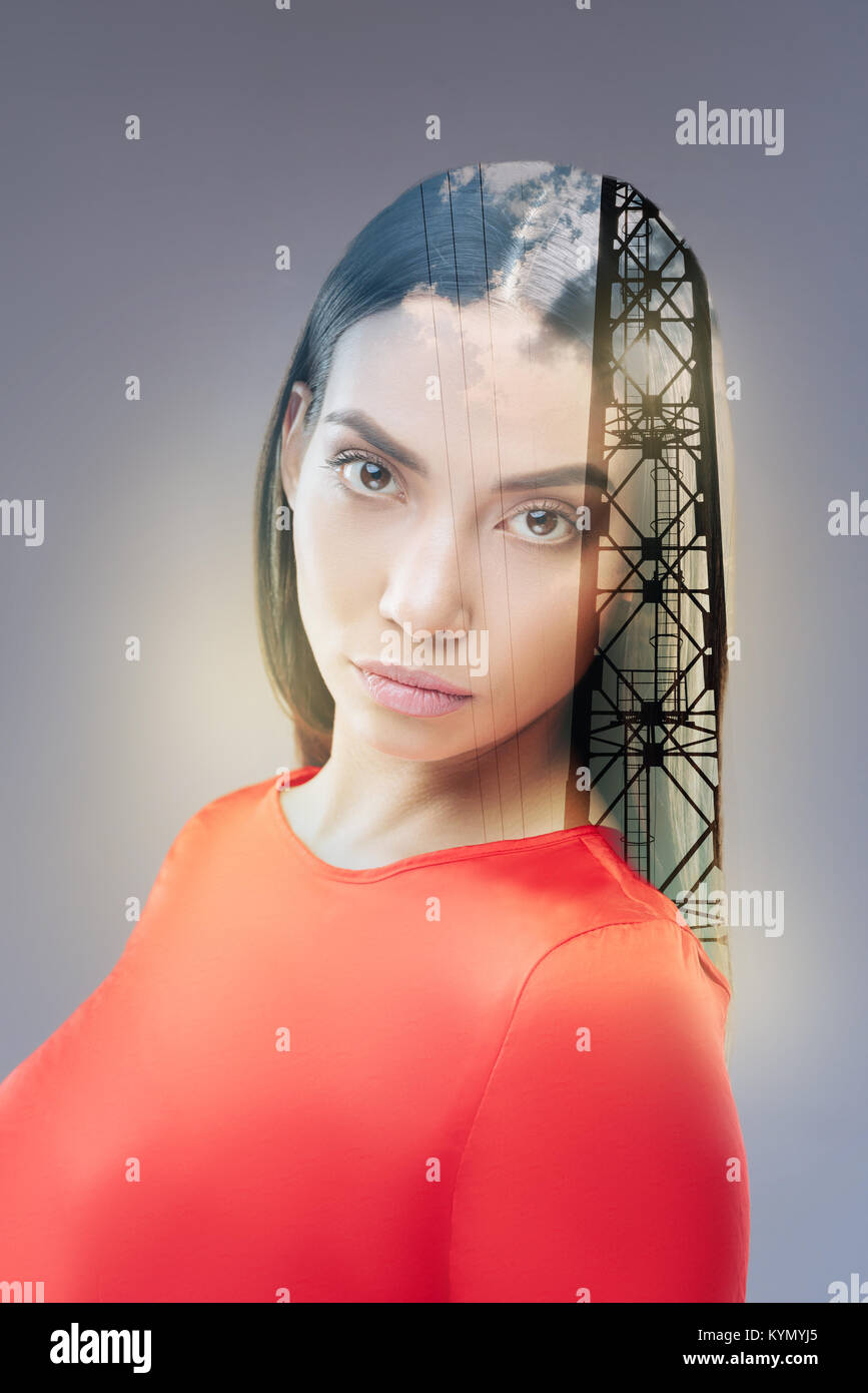 Woman striking hi-res stock photography and images - Alamy