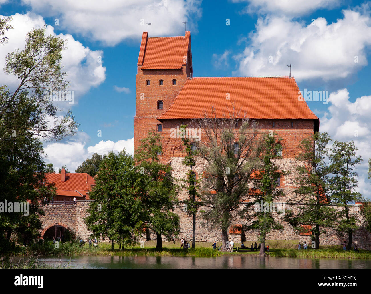 View trakai castle lithuania hi-res stock photography and images - Alamy