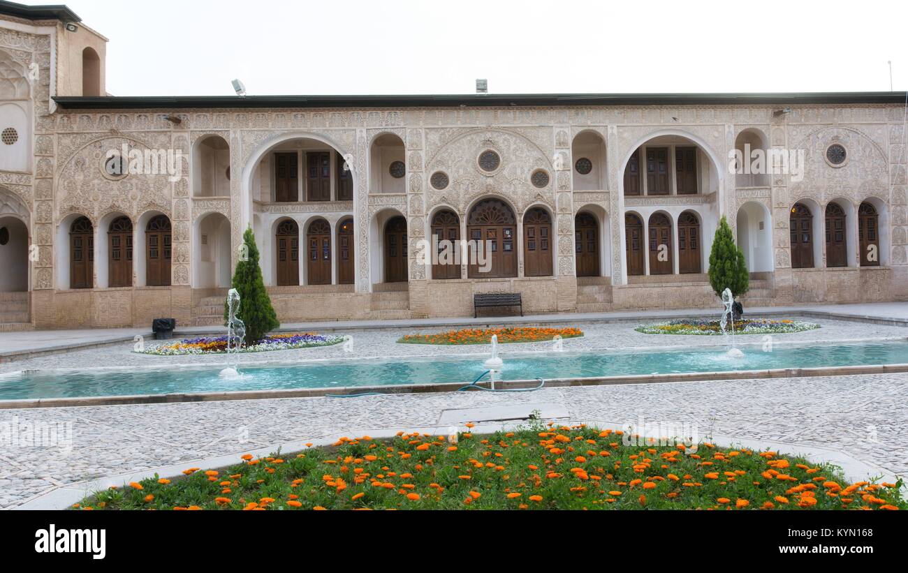 The Fin Garden (Bagh-e Fin) ist located in Kashan, Iran. It’s a ...