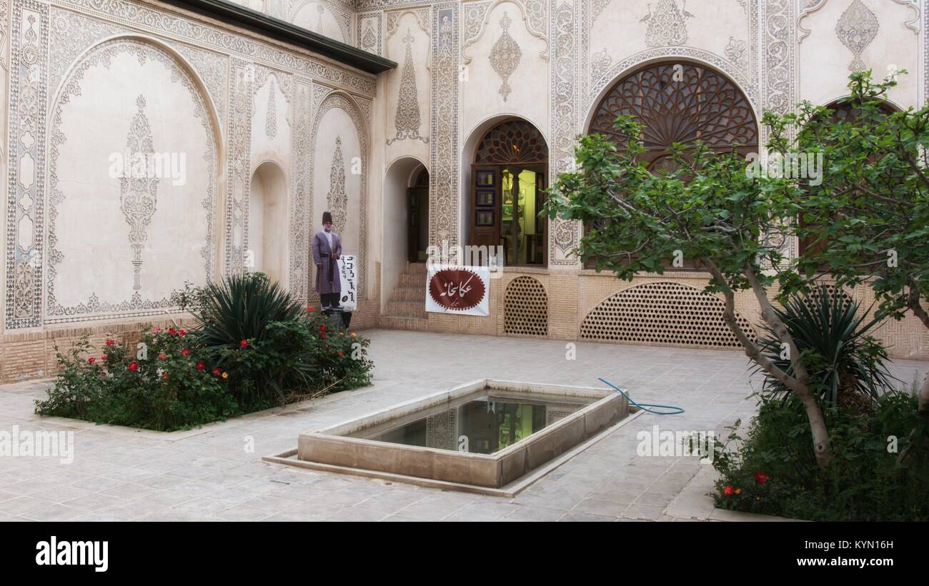 The Fin Garden (Bagh-e Fin) ist located in Kashan, Iran. It’s a ...