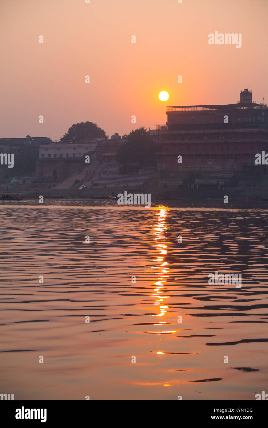 Ganges River Varanasi India Stock Photo - Alamy