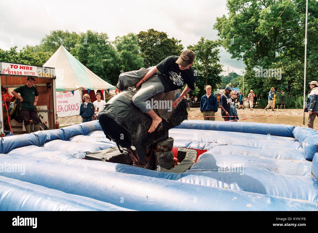 Bucking bronco ride hi-res stock photography and images - Alamy