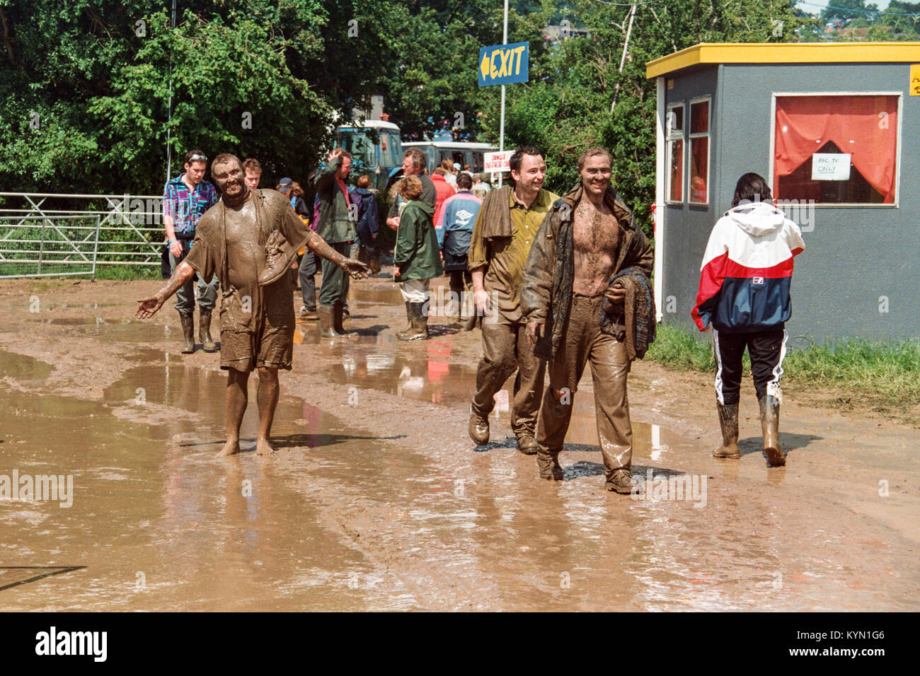 Mud wrestling hi-res stock photography and images - Alamy