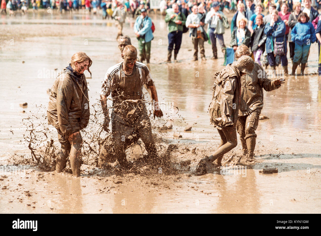 Mud wrestling hi-res stock photography and images - Alamy