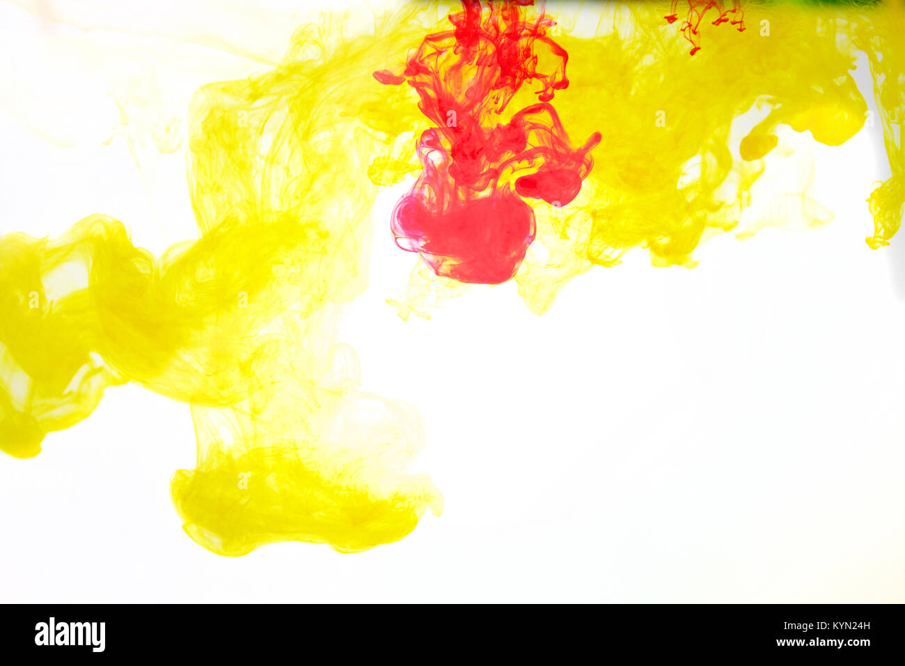 inks in water, color abstraction Stock Photo - Alamy