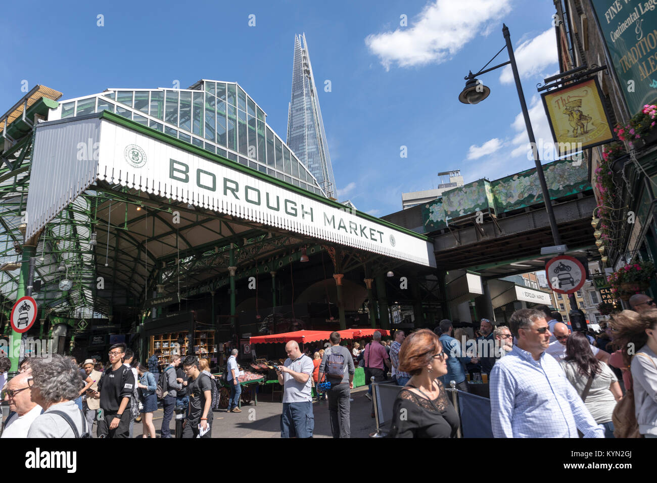 Borough market sign hi-res stock photography and images - Alamy