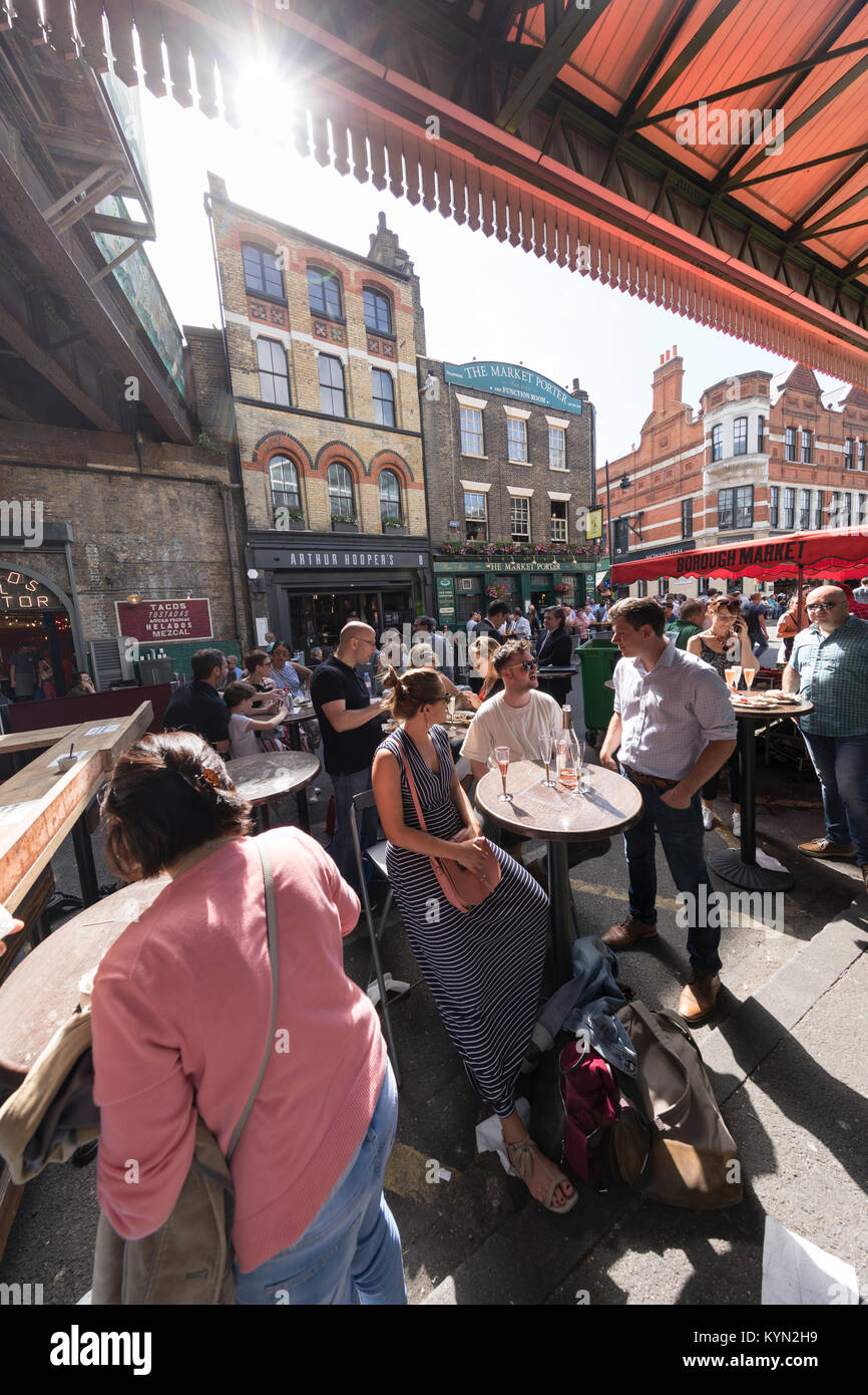 Borough market bar london hi-res stock photography and images - Alamy