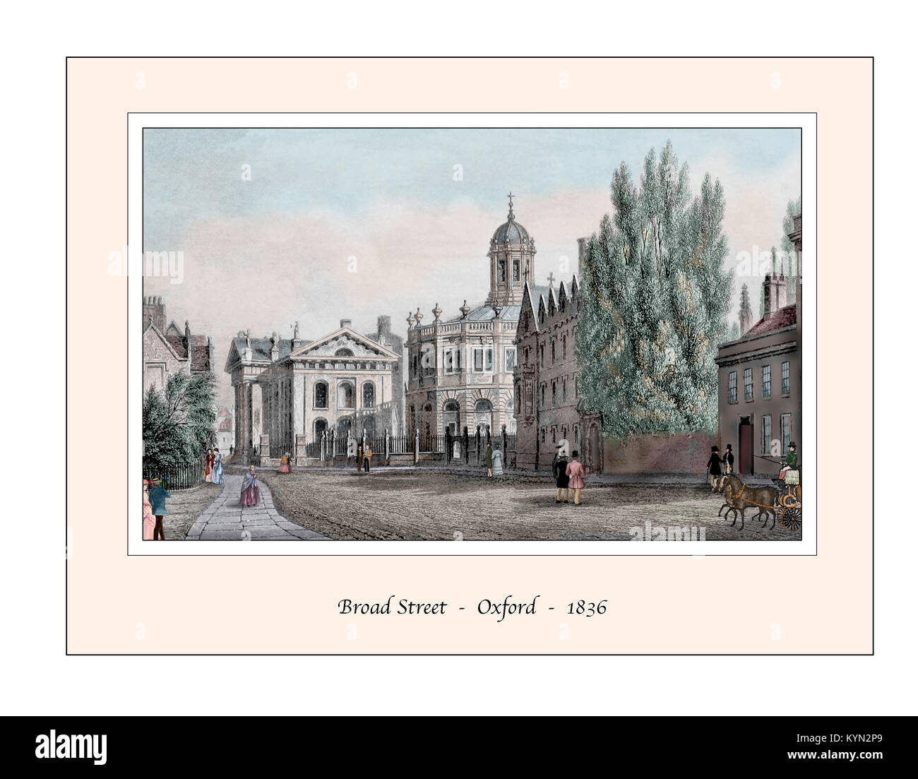Vintage shop street scene Cut Out Stock Images & Pictures - Alamy
