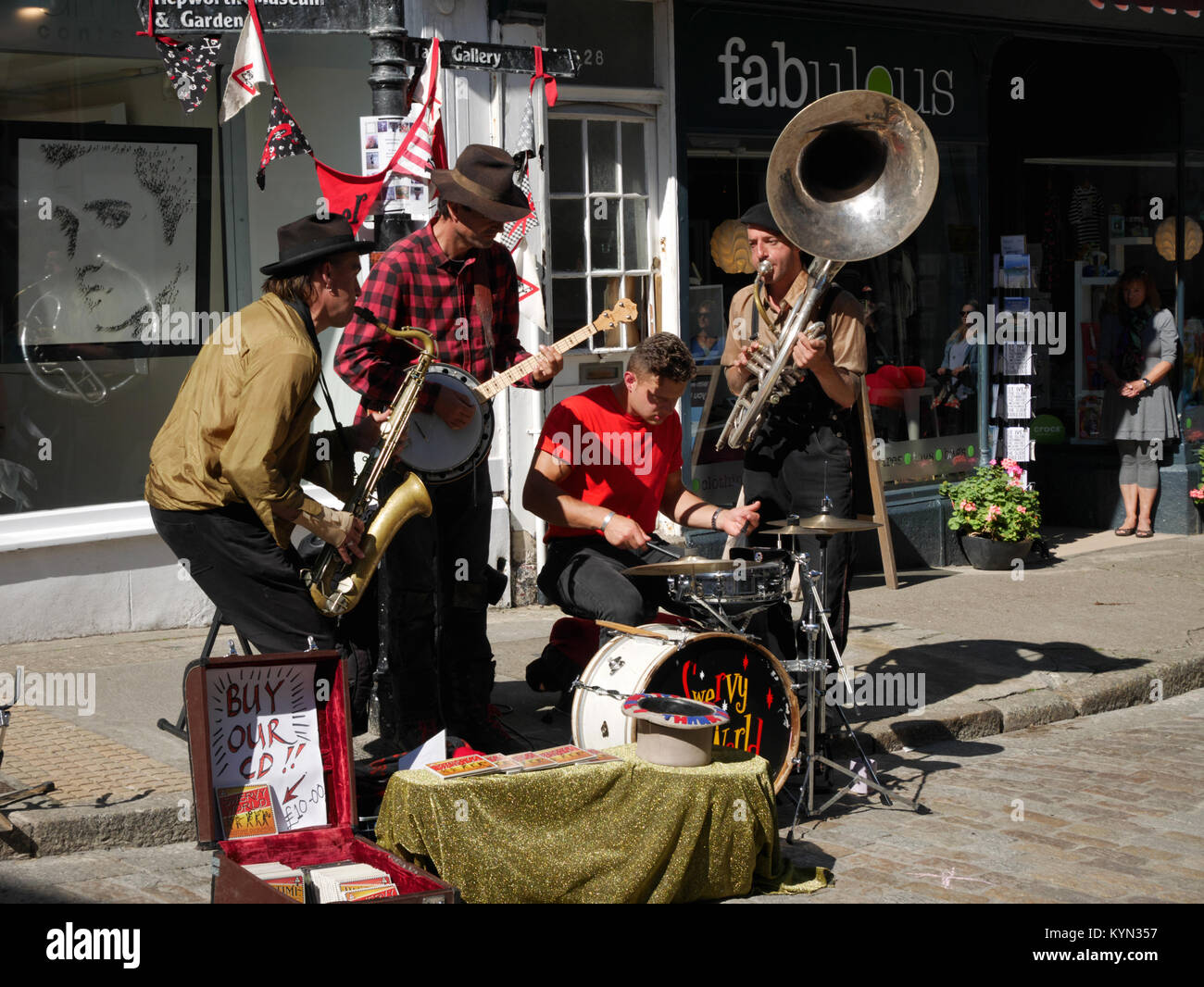 Cornwall band hi-res stock photography and images - Alamy