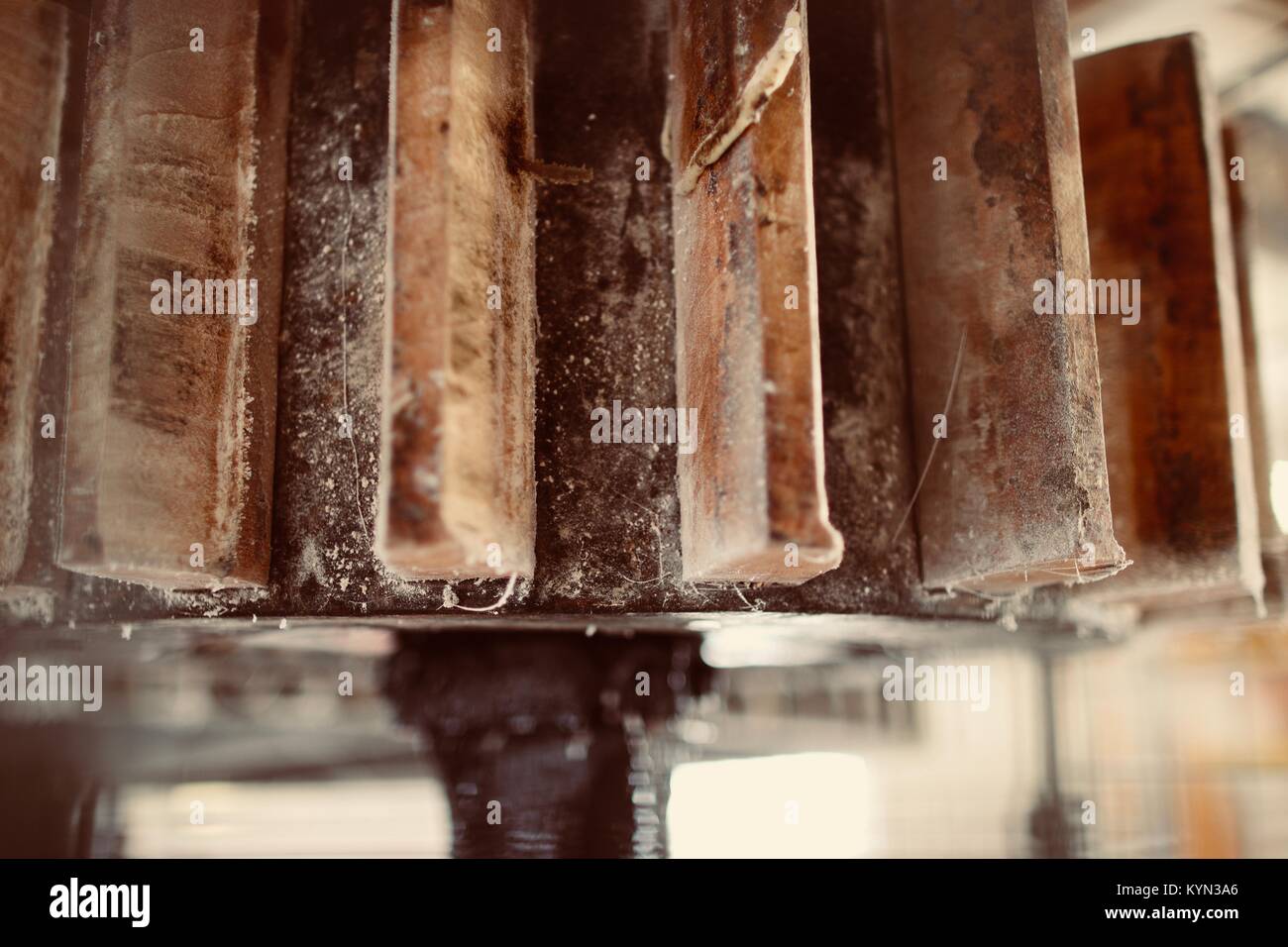 Windmill Drive Cog/Wheel Stock Photo - Alamy