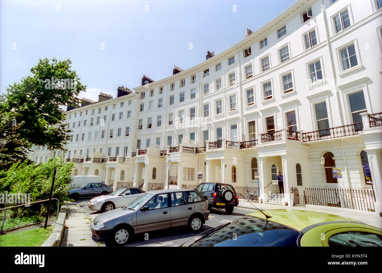Classic Brighton architecture in Adelaide Crescent Stock Photo - Alamy