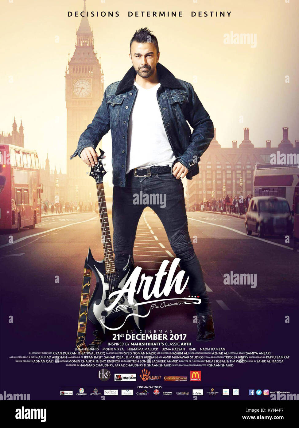 ARTH - THE DESTINATION, (aka ARTH 2), poster, Shaan Shahid, 2017. ©ARY ...