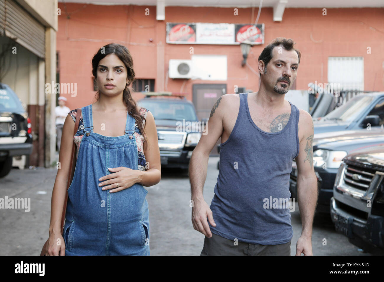 THE INSULT, (aka L'INSULTE), l-r: Rita Hayek, Adel Karam, 2017. ©Cohen ...