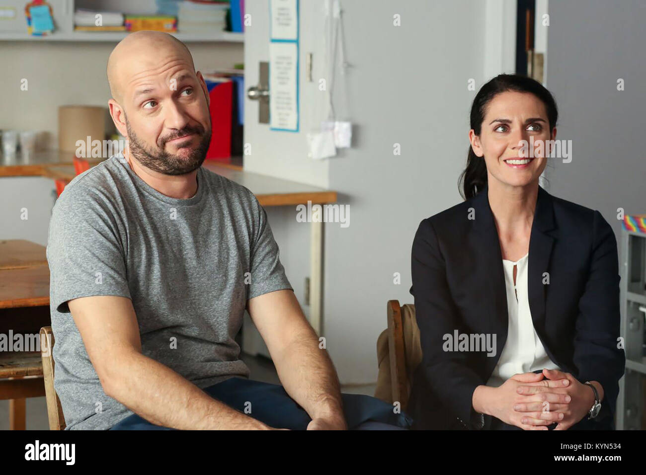 LE TRIP A TROIS, from left: Martin Matte, Melissa Desormeaux-Poulin ...