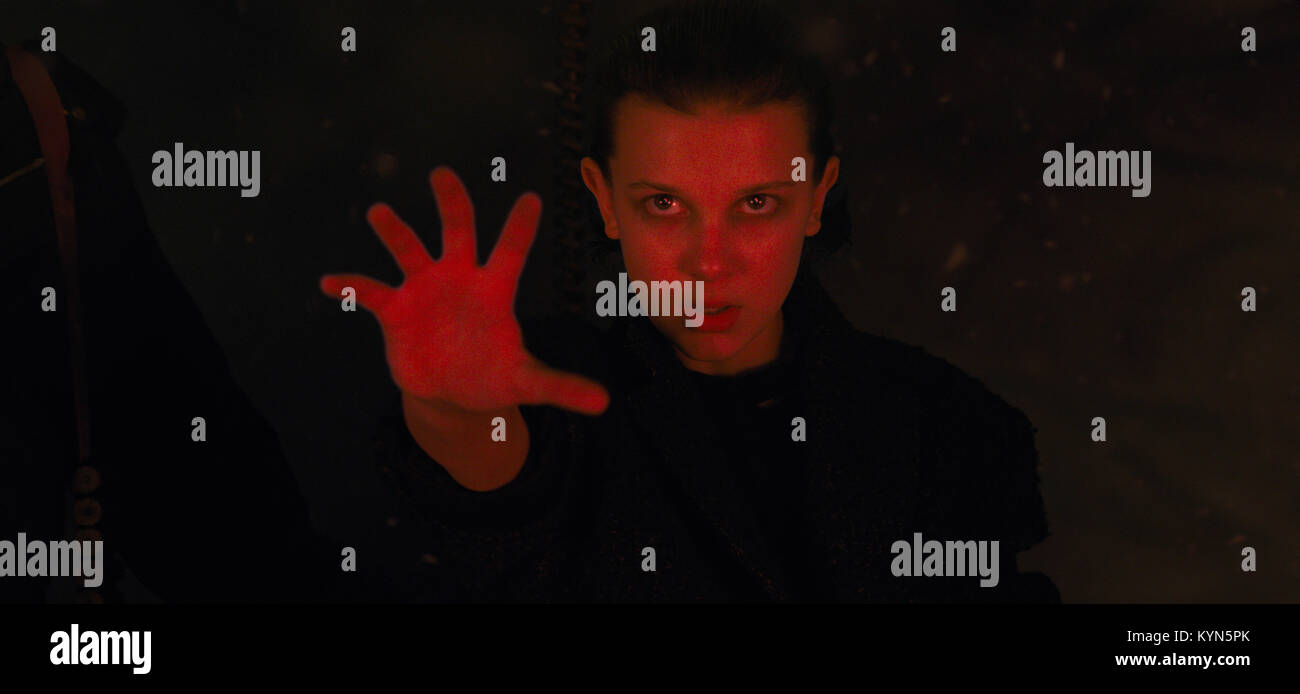 STRANGER THINGS, Millie Bobby Brown in 'Chapter Nine: The Gate' (Season ...