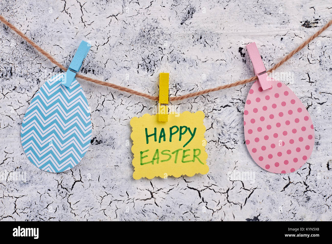 Patterned paper easter card hi-res stock photography and images - Alamy