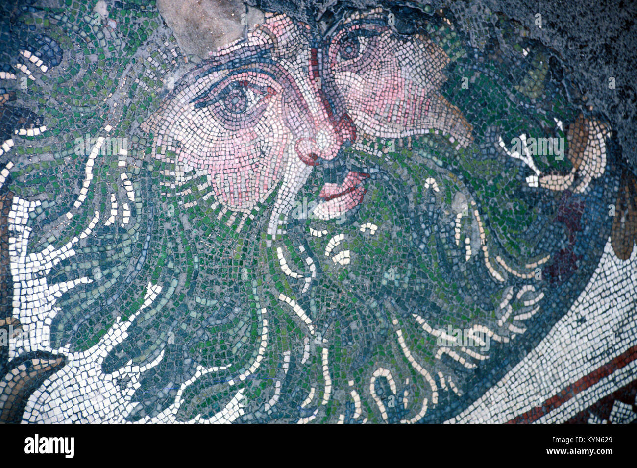 Portrait of Bearded Byzantine Man or Byzantine Man Wearing a Beard ...