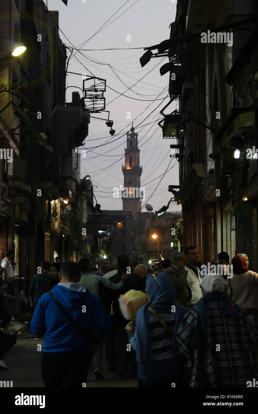 Al Moaz Street Stock Photo - Alamy