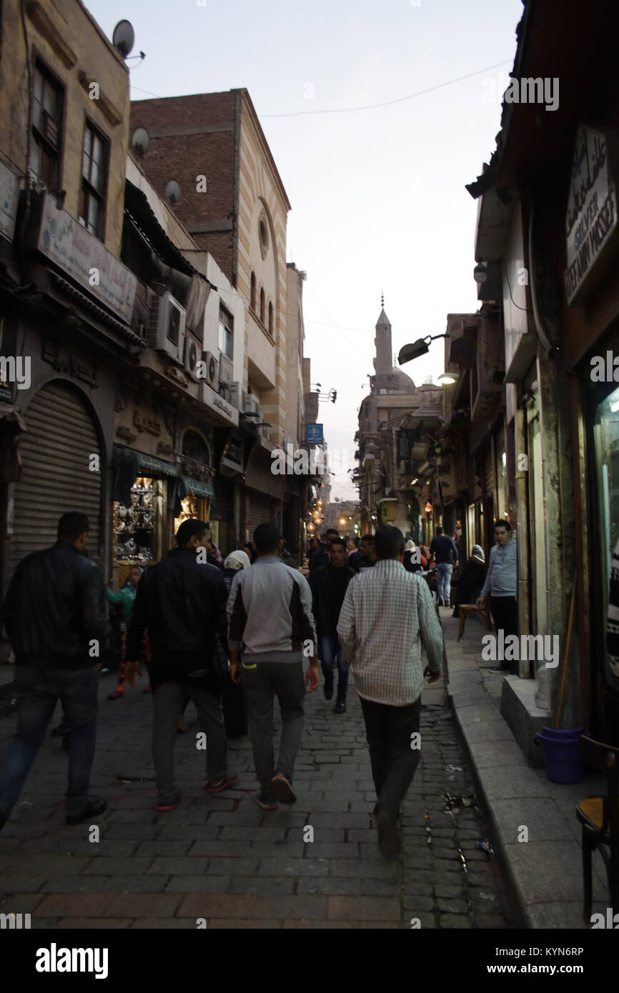 Al Moaz Street Stock Photo - Alamy