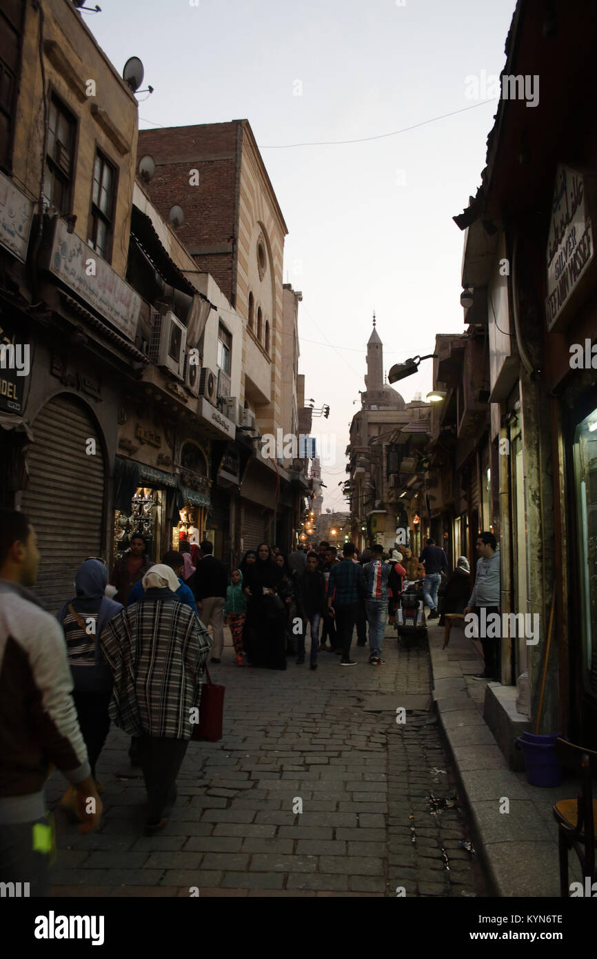 Al Moaz Street Stock Photo - Alamy