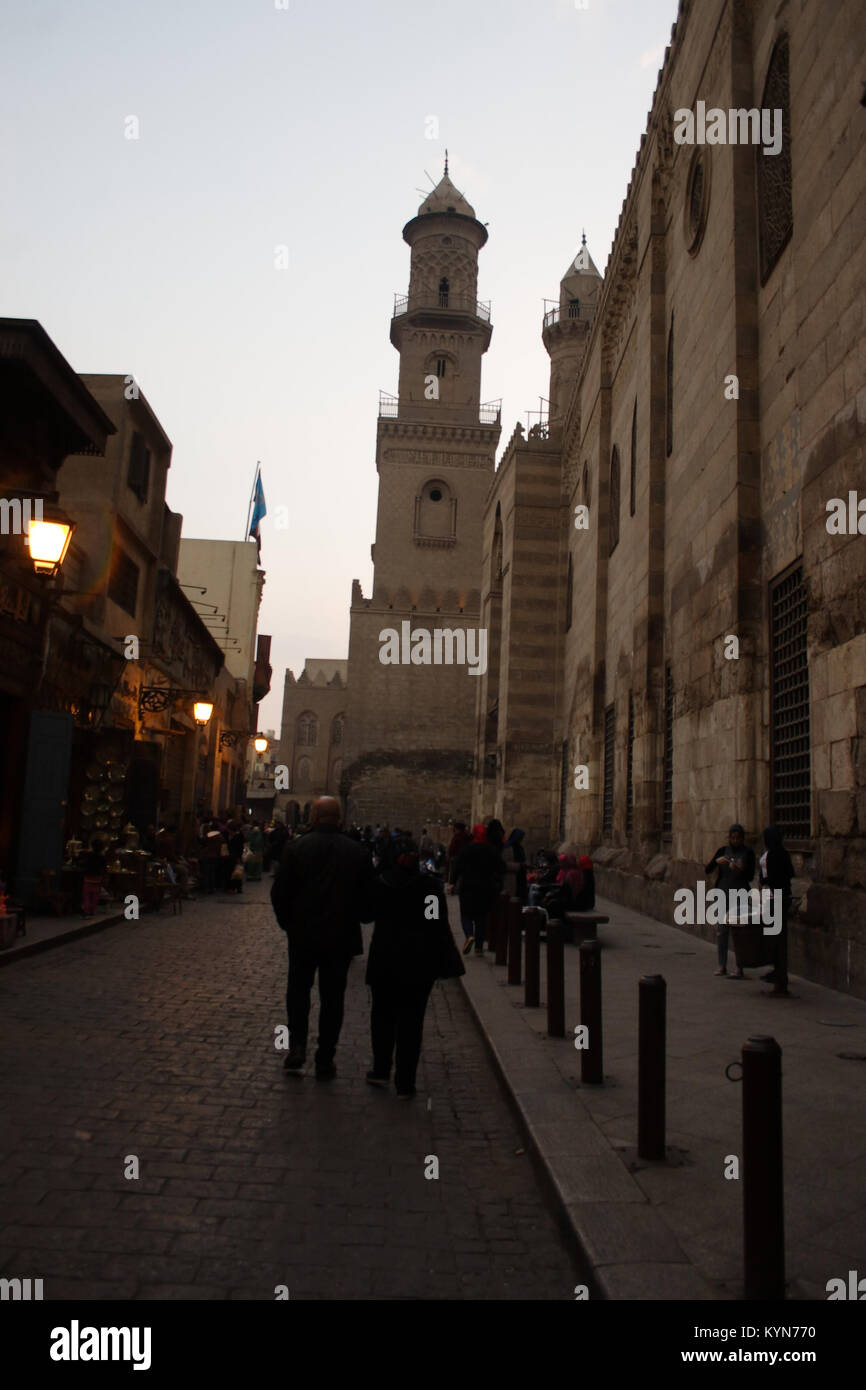 Al Moaz Street Stock Photo - Alamy