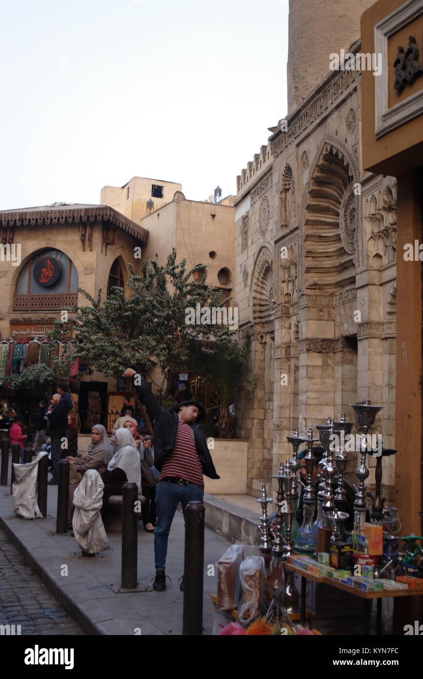 Al Moaz Street Stock Photo - Alamy
