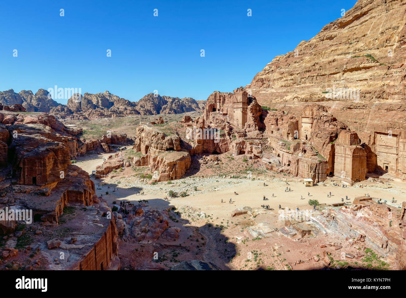 The Royal Tombs, Petra, Jordan Stock Photo - Alamy