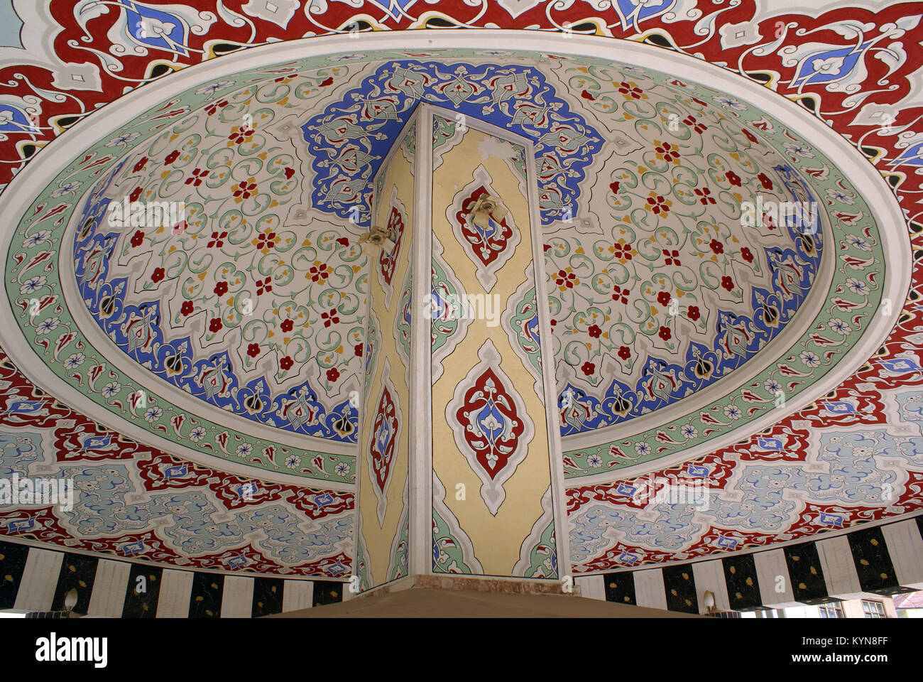 Dome of turkish fountain inside, Turkey Stock Photo - Alamy