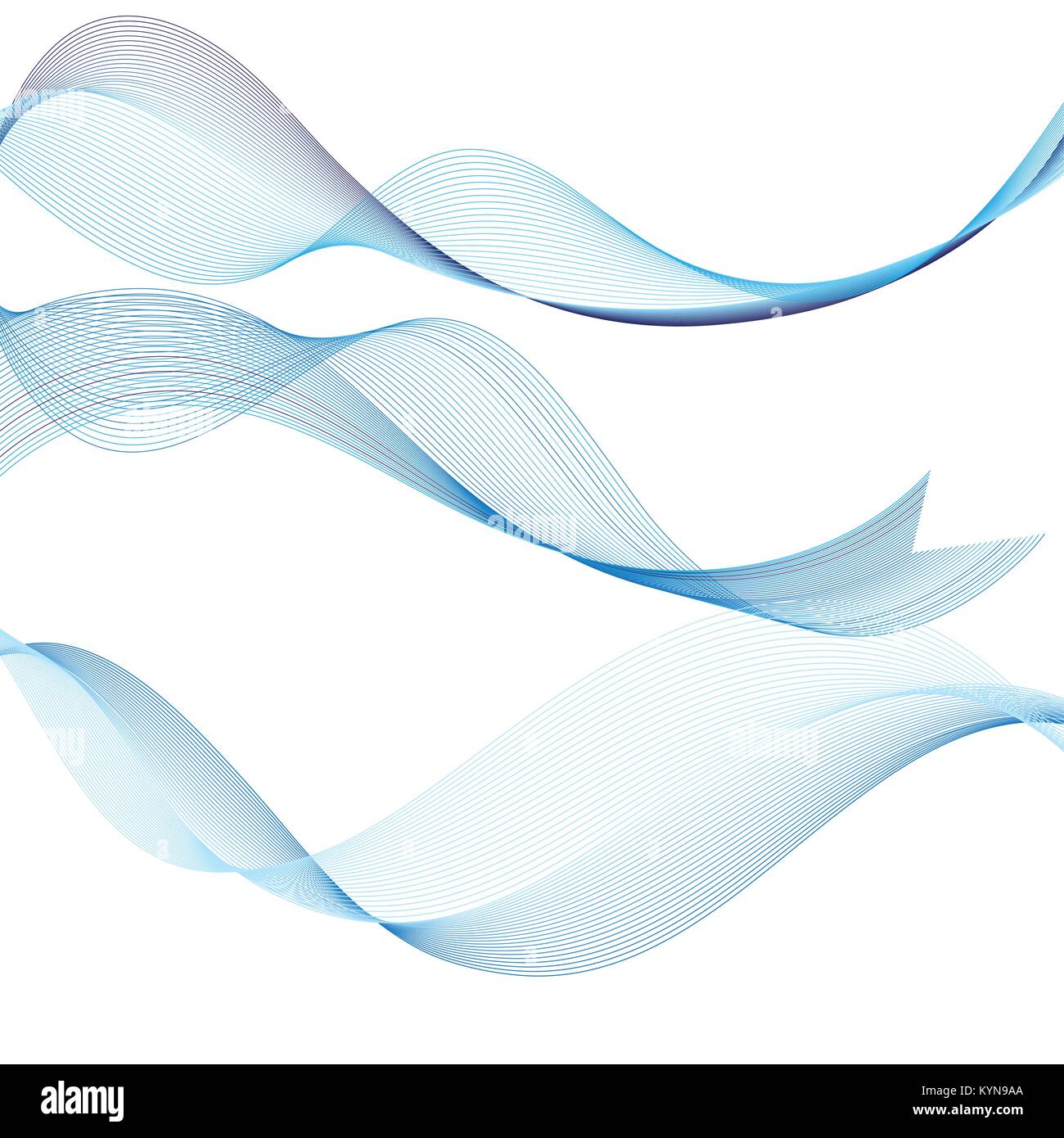 Graphic linear waves on a white background Stock Vector Image & Art - Alamy
