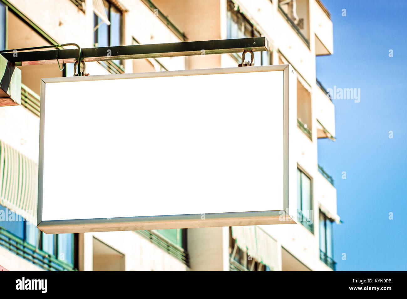 Mock up signboard hi-res stock photography and images - Alamy