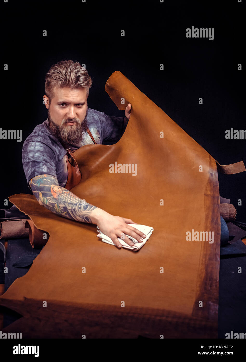 Master Leatherwork High Resolution Stock Photography and Images - Alamy