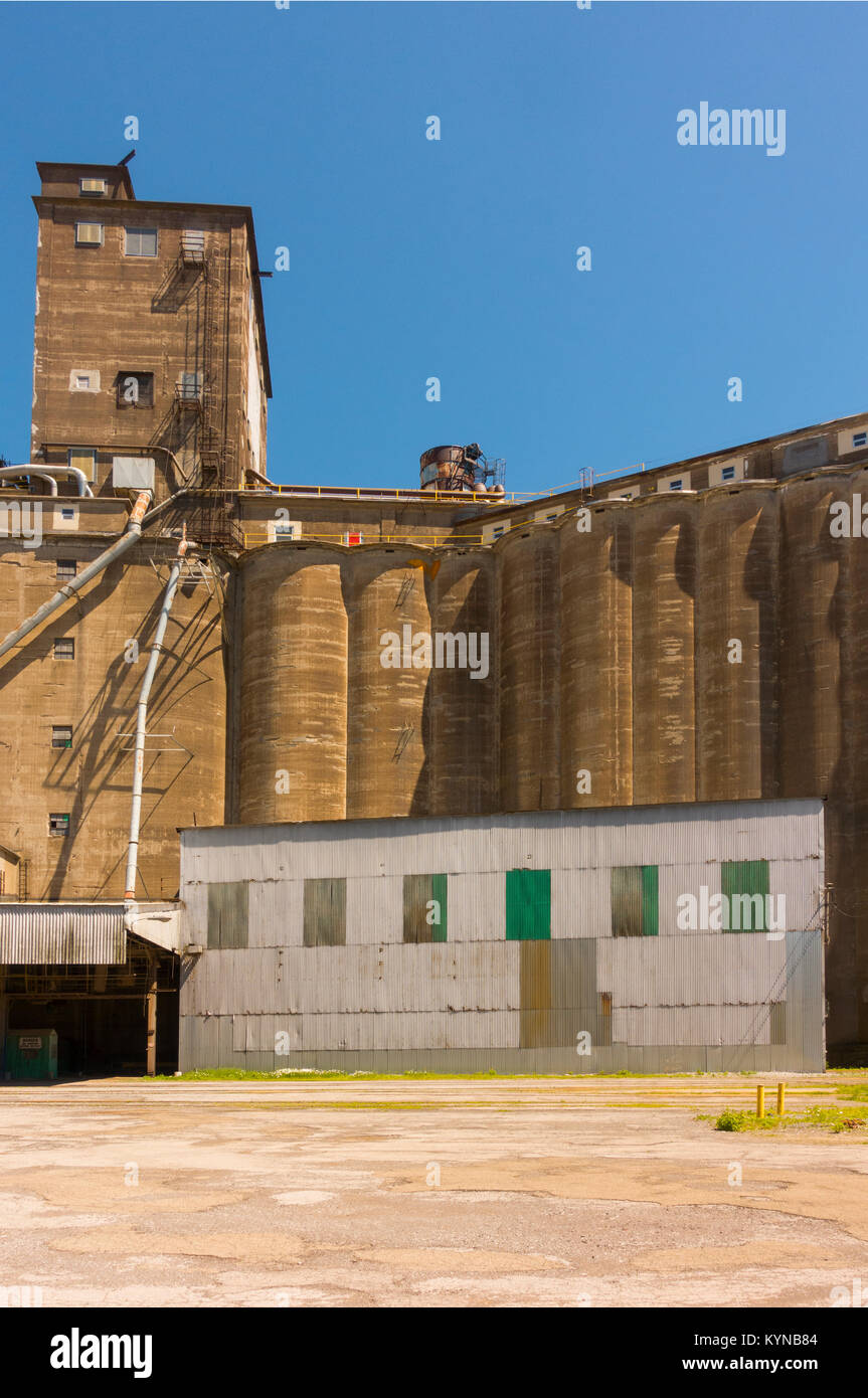 Silo city Buffalo New York Stock Photo - Alamy