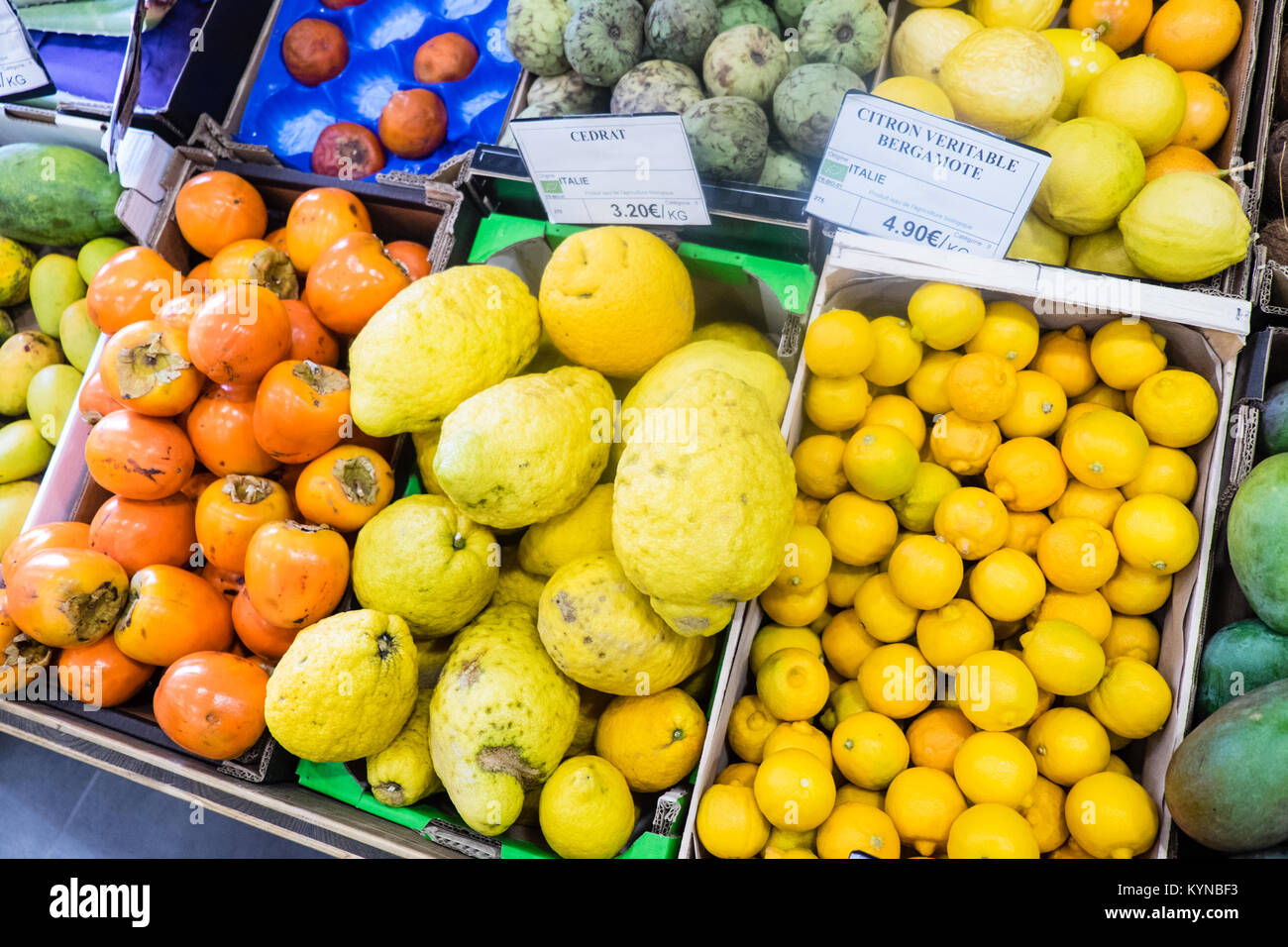 Organic produce france bio hi-res stock photography and images - Alamy