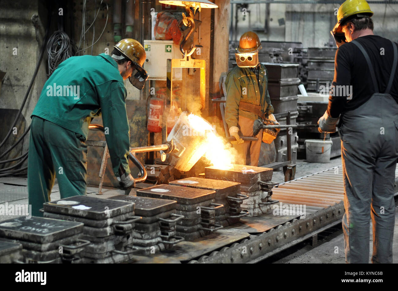 Melting furnace hi-res stock photography and images - Alamy