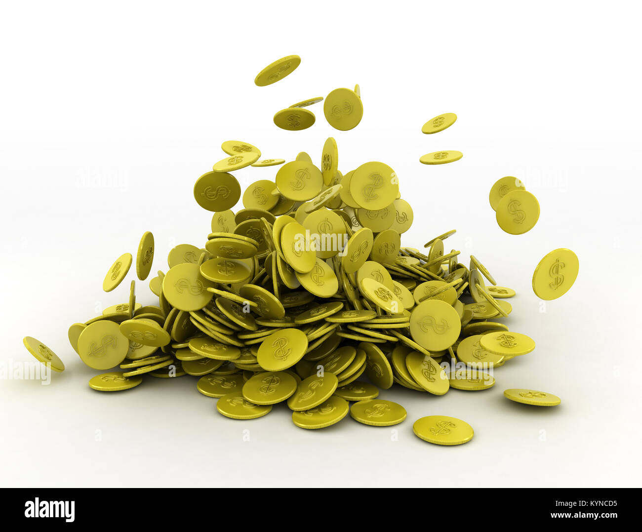 Gold falling hi-res stock photography and images - Alamy