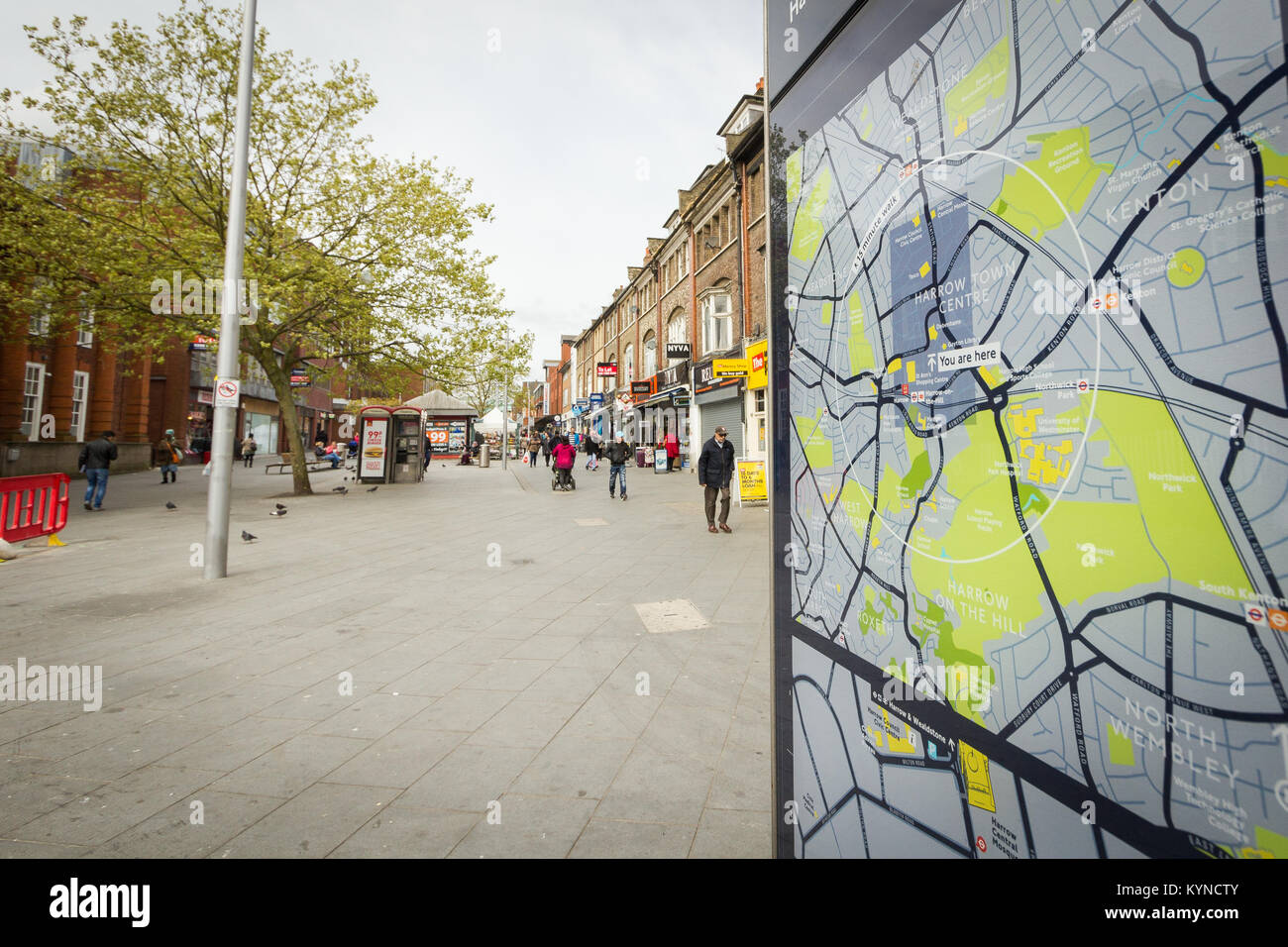 North West London Map High Resolution Stock Photography and Images - Alamy